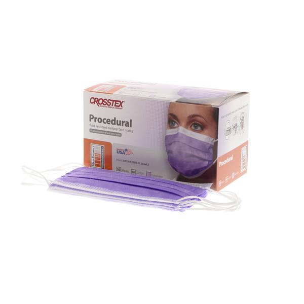 Crosstex Level 2 Procedural Earloop Masks (Made in USA) - 50/box ...